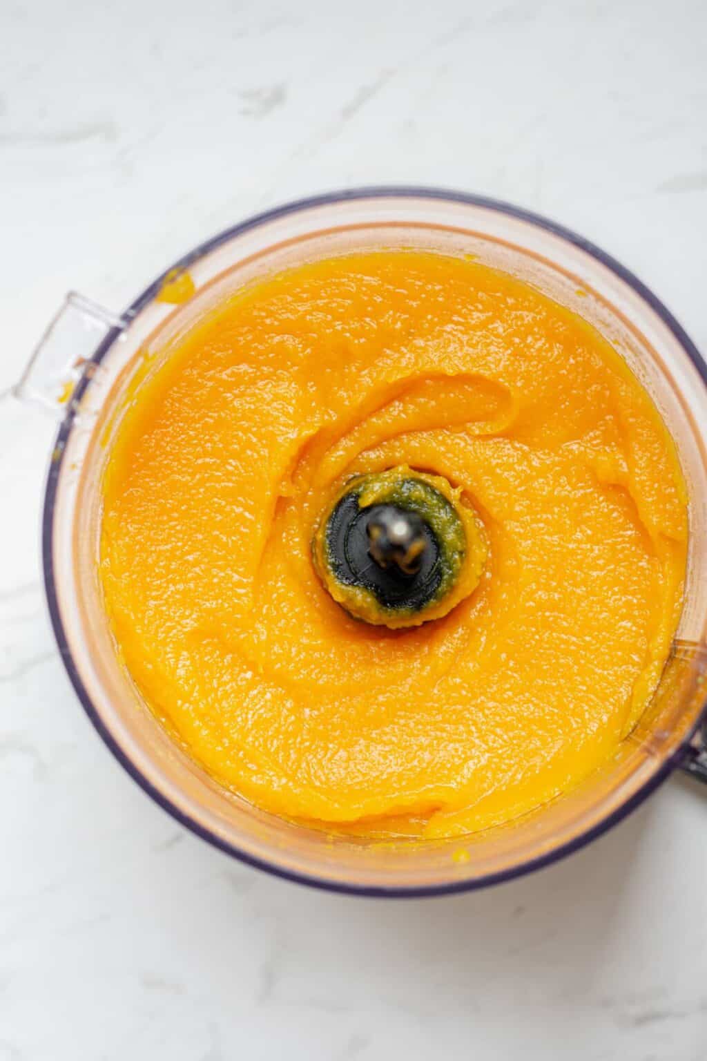 Air Fryer Pumpkin Puree - Basil and Bite